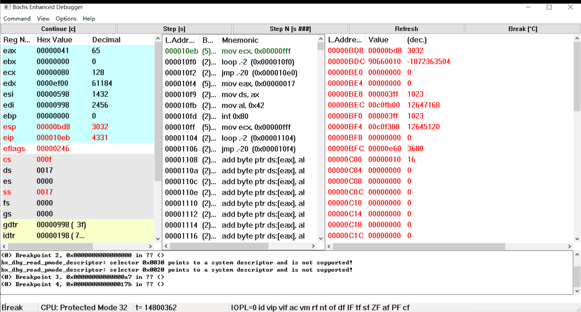 调试分析 Linux 0.00 多任务切换 | Hexo